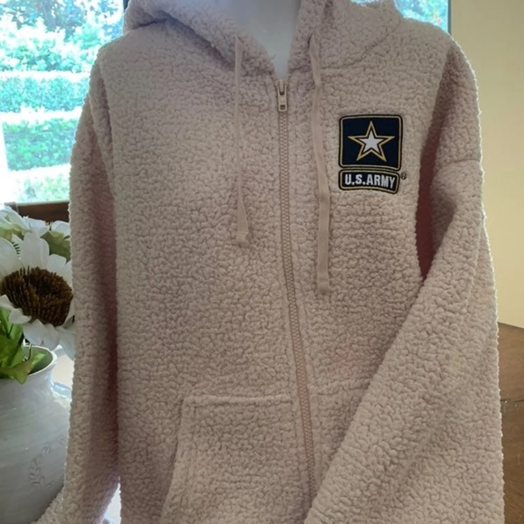 PINK Victoria's Secret | Jackets & Coats | New Us Army Pink Victorias ...